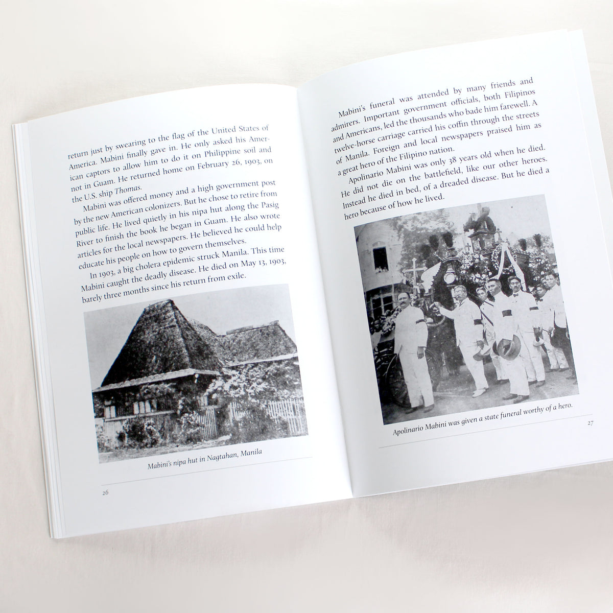 APOLINARIO MABINI: Great Lives Series – Tahanan Books Corporation - US